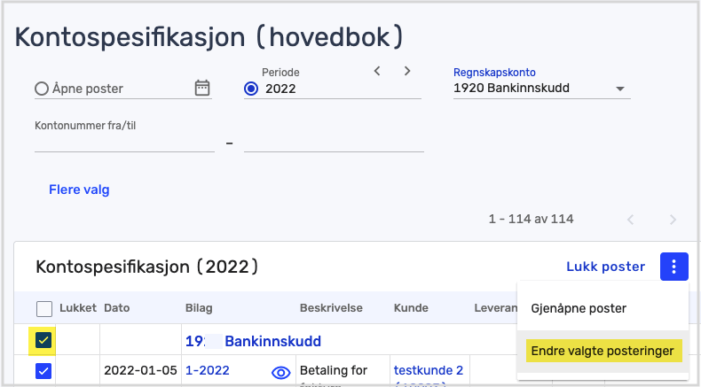 Forberedelse til årsavslutning for AS – Tripletex hjelpesenter