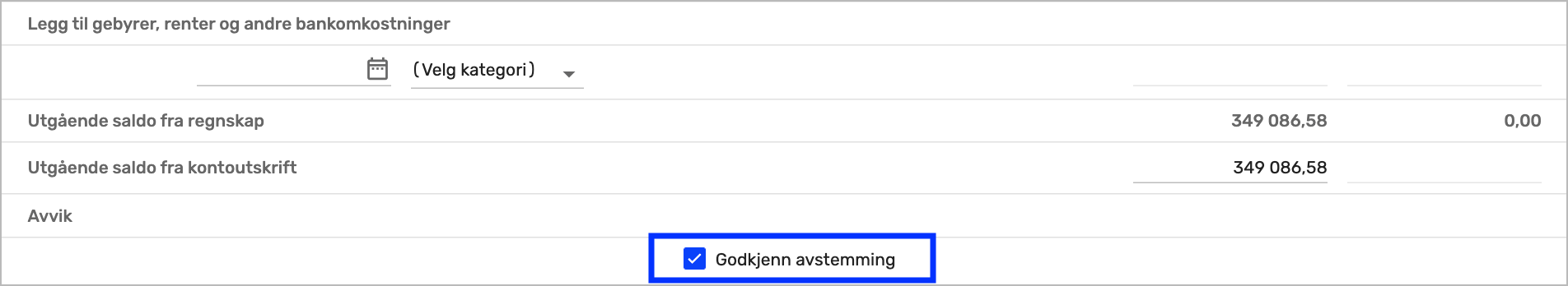 Slik gjør du en manuell bankavstemming – Tripletex hjelpesenter