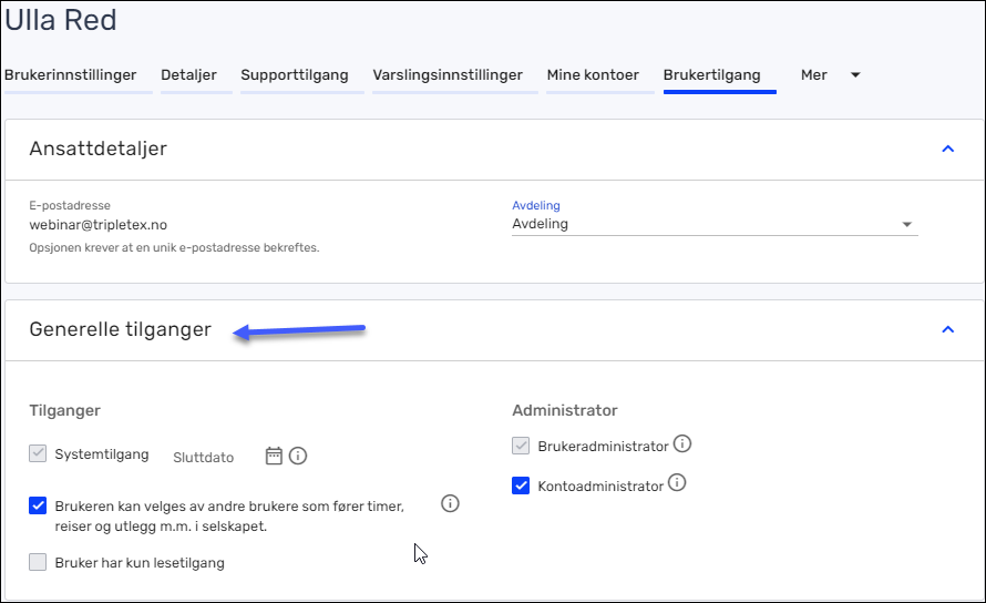 Hvordan sette opp Tripletex-kontoen etter konvertering fra Agro ...