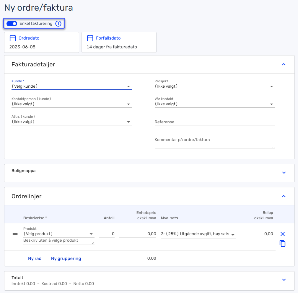 Hvordan fakturere og føre bilag i Tripletex? For tidligere Mamut-kunder ...
