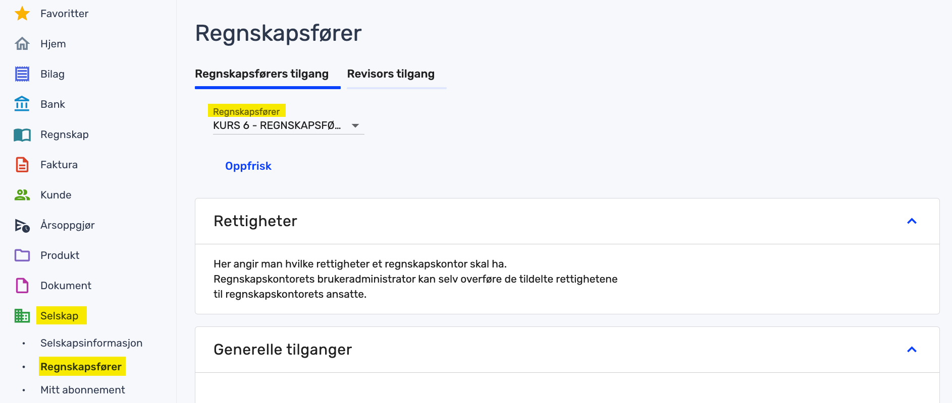 Slik aktiverer du regnskapskontorets API-brukernøkkel hos kunde - for ...