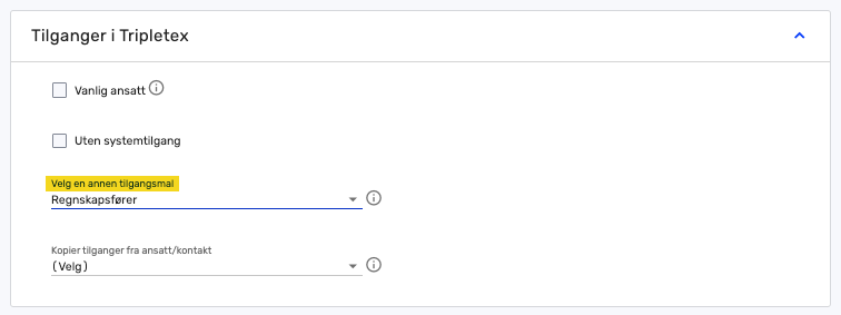 Hvordan gir jeg regnskapsfører tilgang til min konto? – Tripletex ...