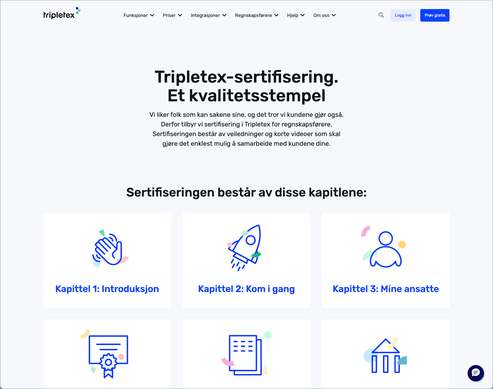 Hvor finner jeg sertifiseringen for regnskapsførere? – Tripletex hjelpesenter