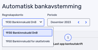 Slik gjør du en manuell bankavstemming – Tripletex hjelpesenter